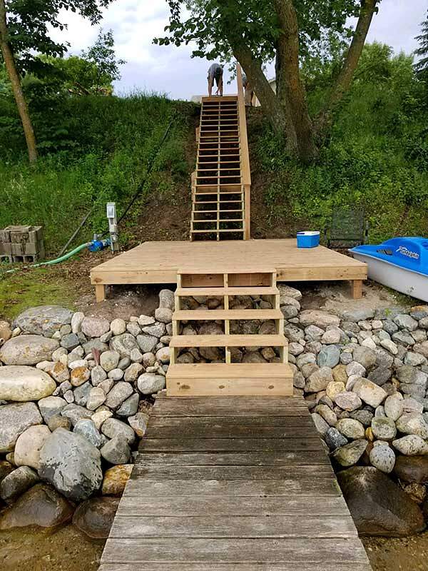 Steps - Lake Shore Services